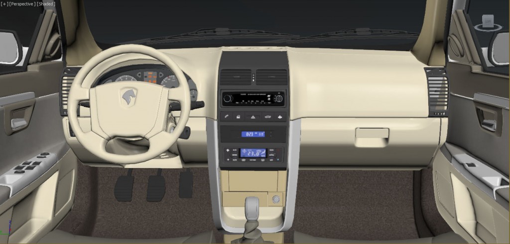 مدل سه بعدی سمند سورن – آموزش های تری دی مکس و دانلود مدل سه بعدی